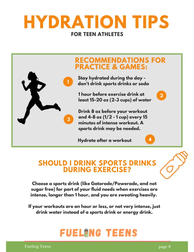 Nutrition Game Plan for Teenage Athletes – Fueling Teens